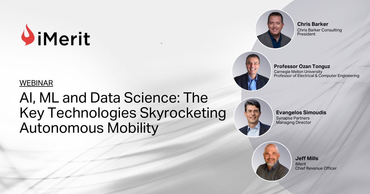 AI, ML and Data Science: Technologies Powering Autonomous Mobility | iMerit