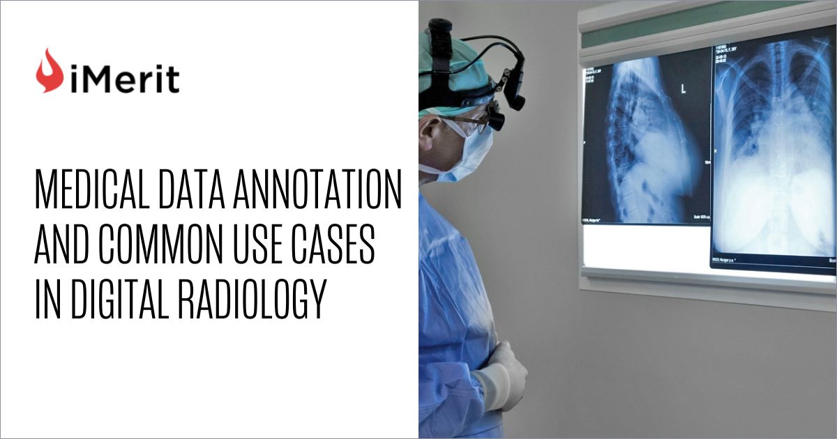 Medical Data Annotation And Common Use Cases In Digital Radiology Imerit
