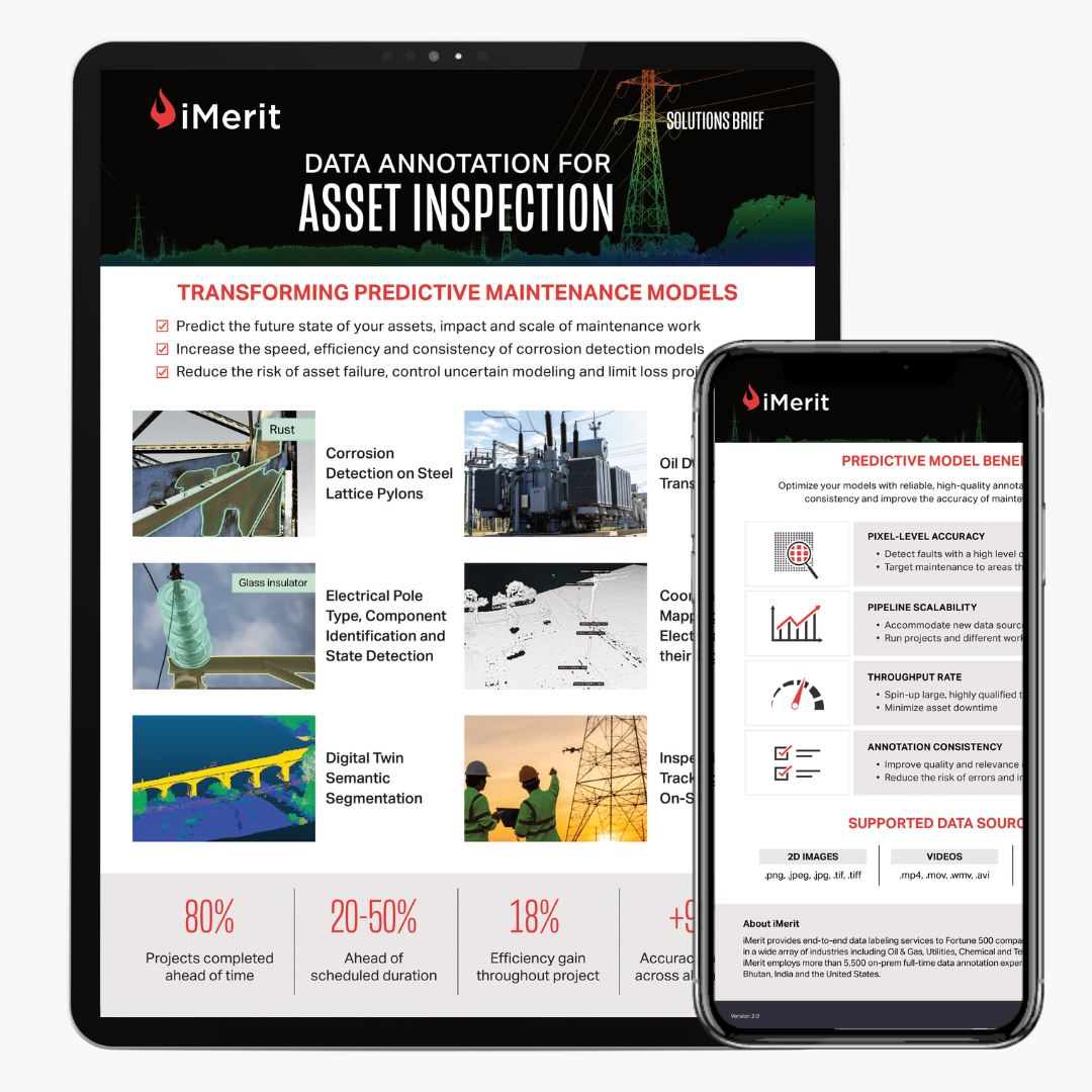 Data Annotation for Asset Inspection & Predictive Maintenance - iMerit