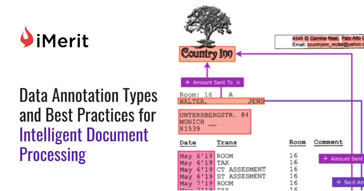 Data Annotation Types and Best Practices for Intelligent Document ... Data Annotation Types and Best Practices for Intelligent Document ...