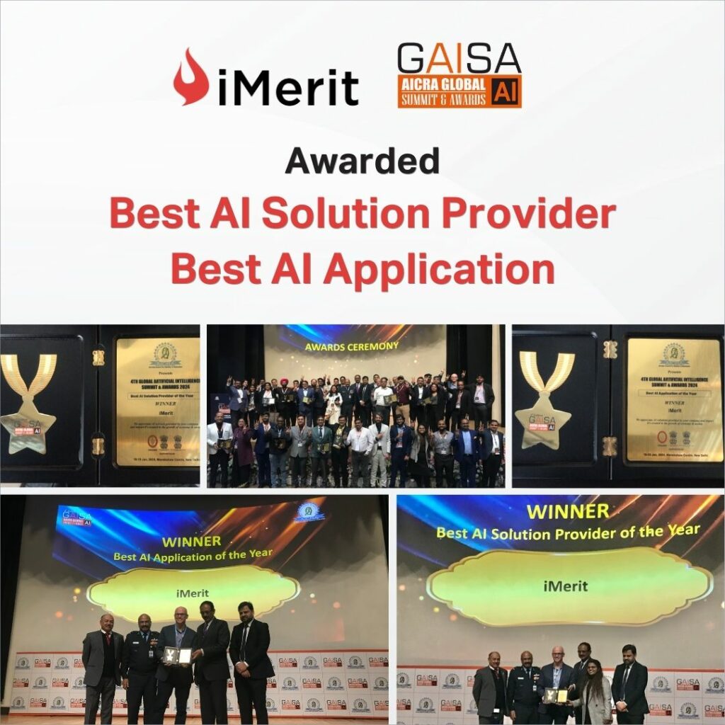 iMerit Wins Best AI Application and Best AI Solution Provider Awards at the Global Artificial ...