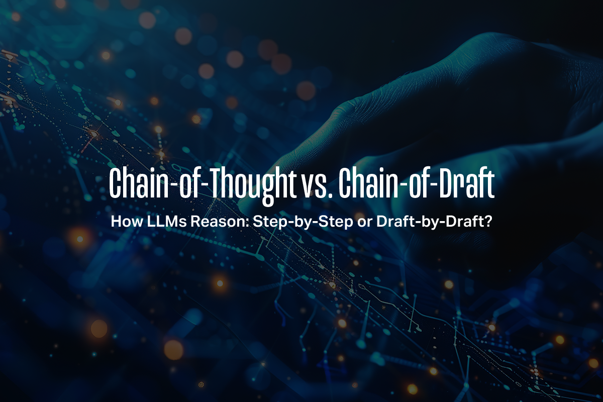 Chain-of-Thought Reasoning vs. Chain-of-Draft Reasoning - iMerit