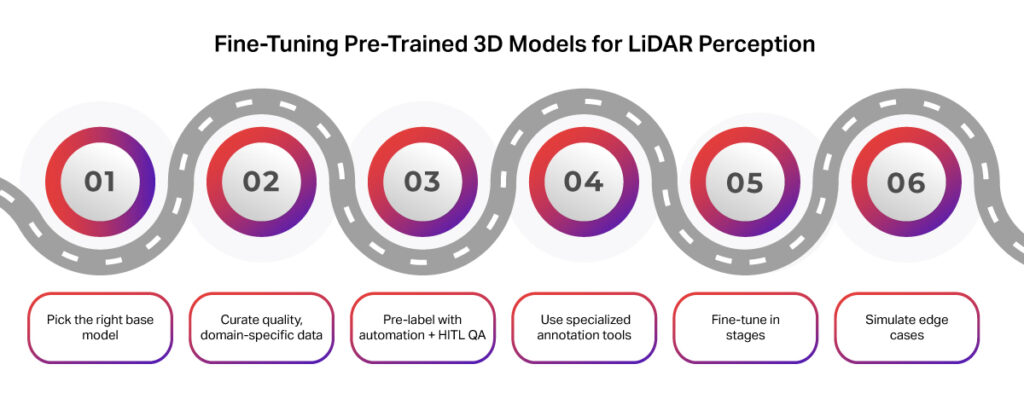 Fine-Tuning Pre-trained 3D Models for Domain-Specific LiDAR Datasets: Strategies and Best ...